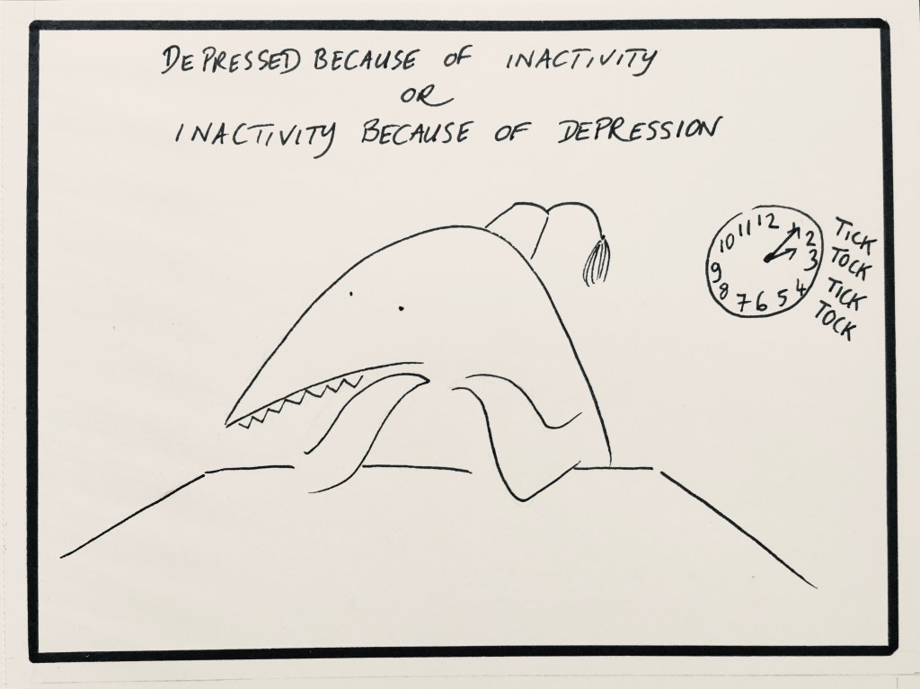 Slump was thinking about depression and inactivity – Giggle and Slump